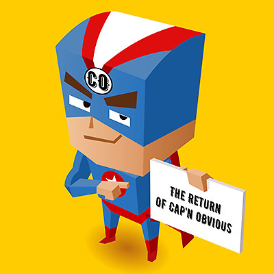 The Return of Cap’n Obvious: Arch Villains with Purpose – Sticks & Stones